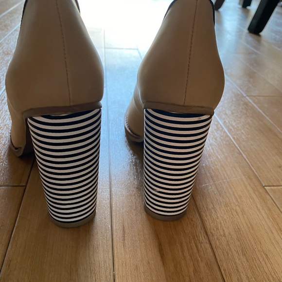 Baldi London | Shoes | Baldi London Rose Toe Striped 4 Heel | Poshmark